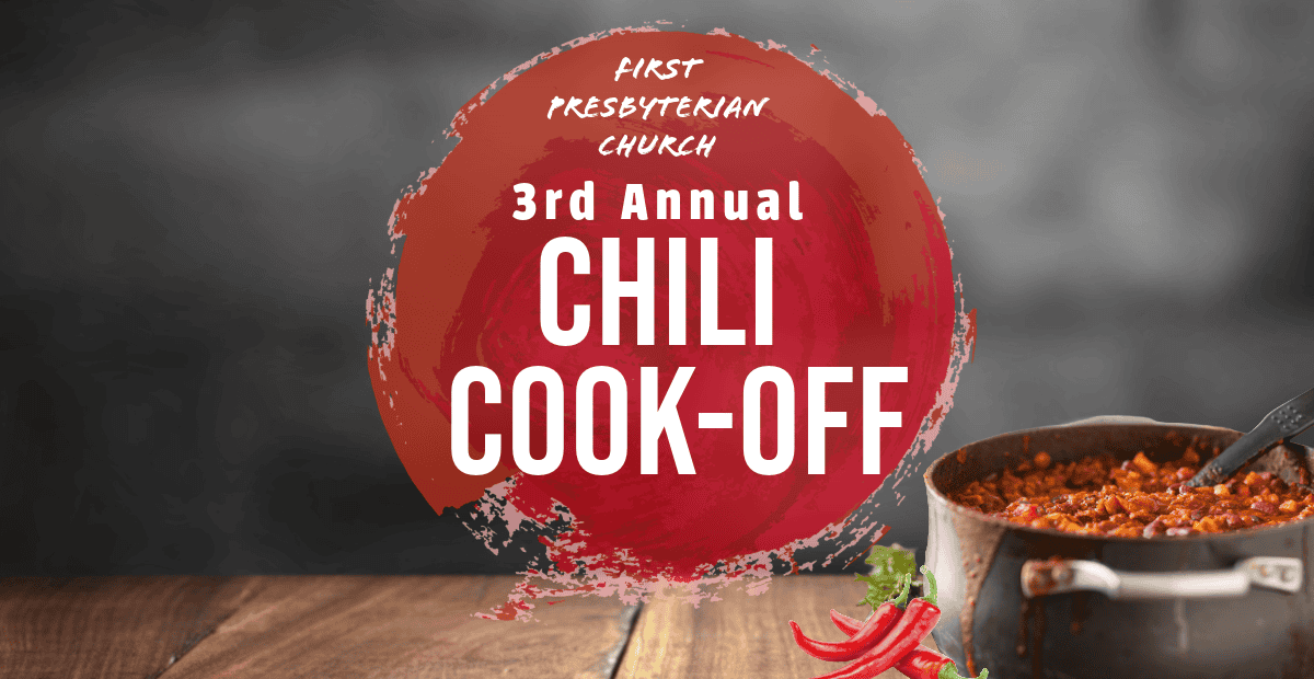 Annual Chili Cook-Off - First Presbyterian Church of Lakeland